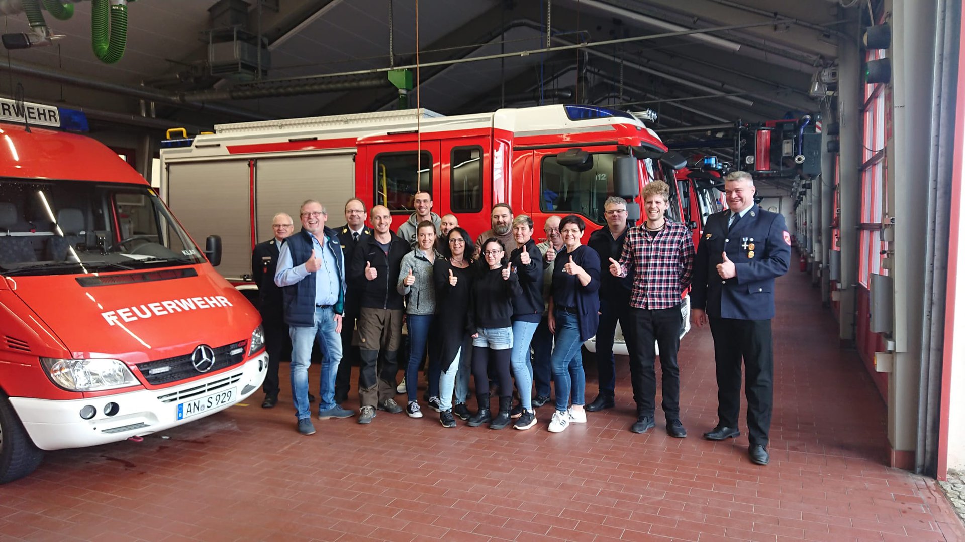 PSNV-E Lehrgang im Feuerwehrhaus Ansbach